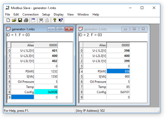 Modbus Slave英文版用户手册 | Modbus物联网云平台