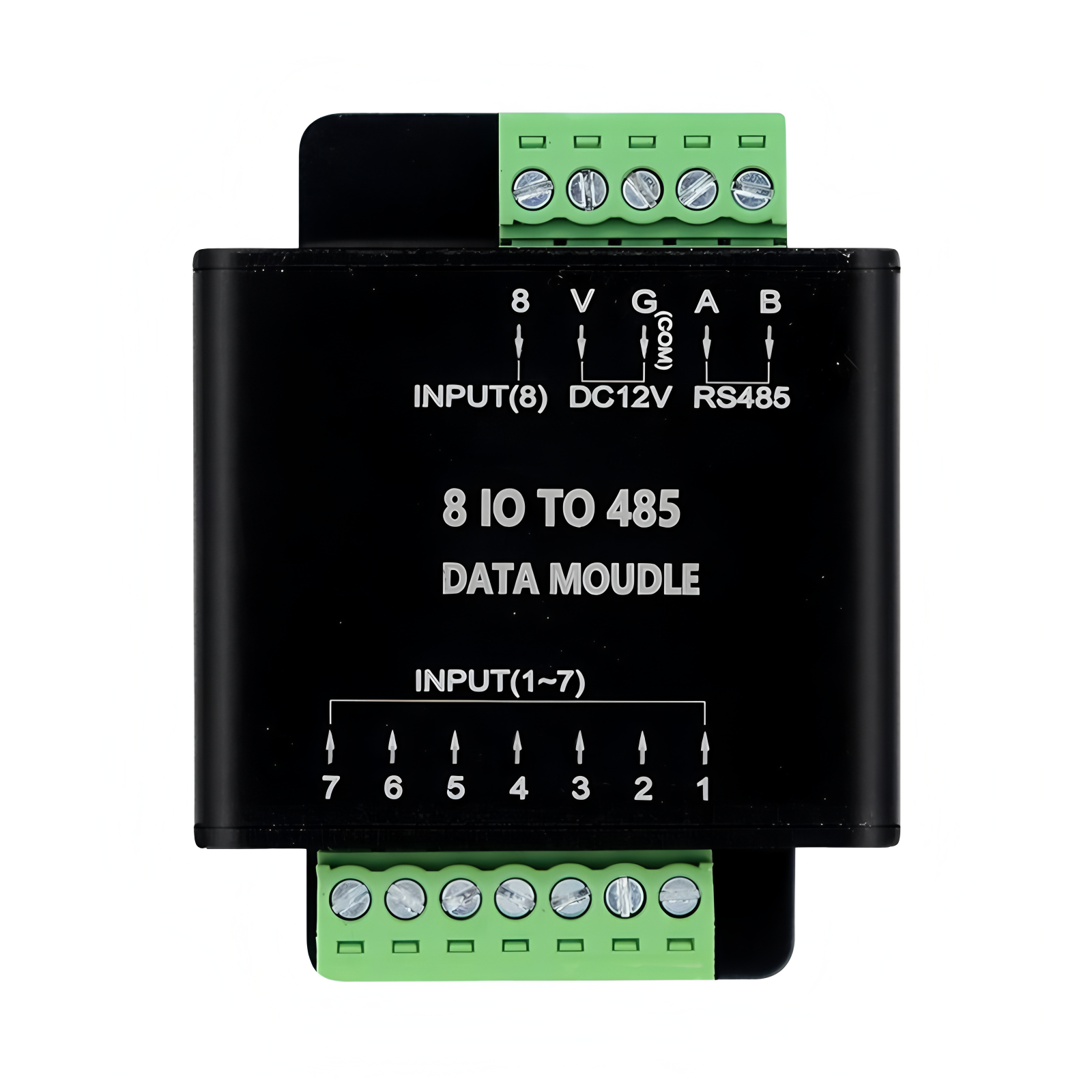 8路IO转485模块产品说明书 | Modbus物联网云平台
